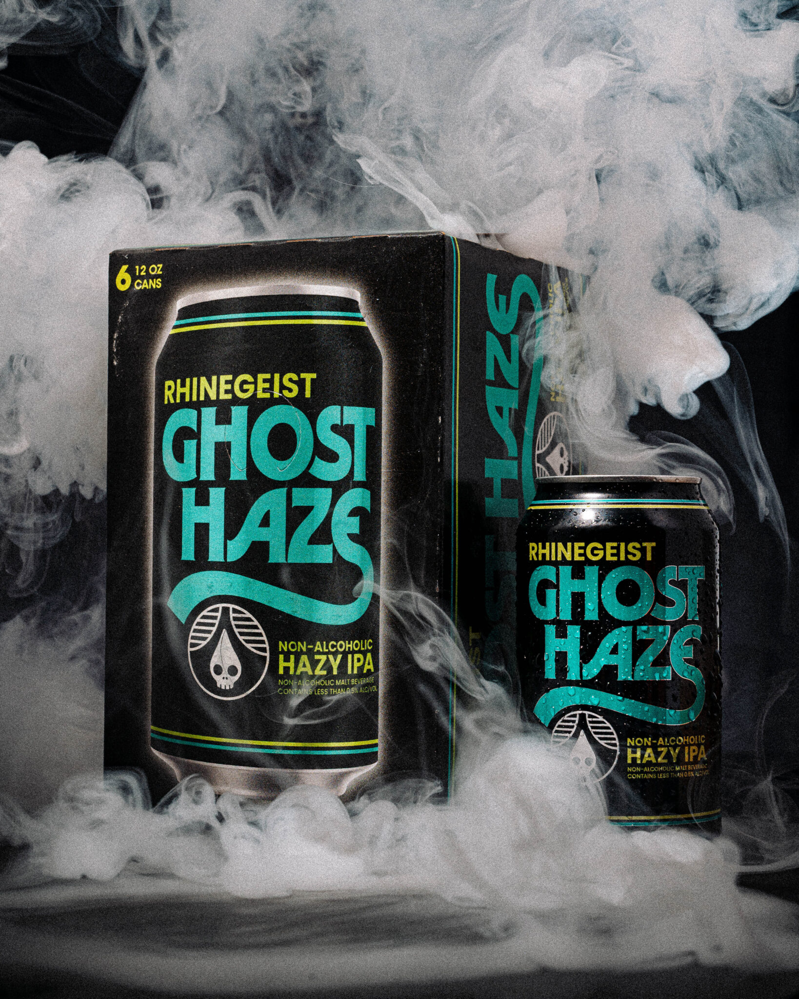 Ghost Haze (Non-Alcoholic Hazy IPA) - Rhinegeist Brewery